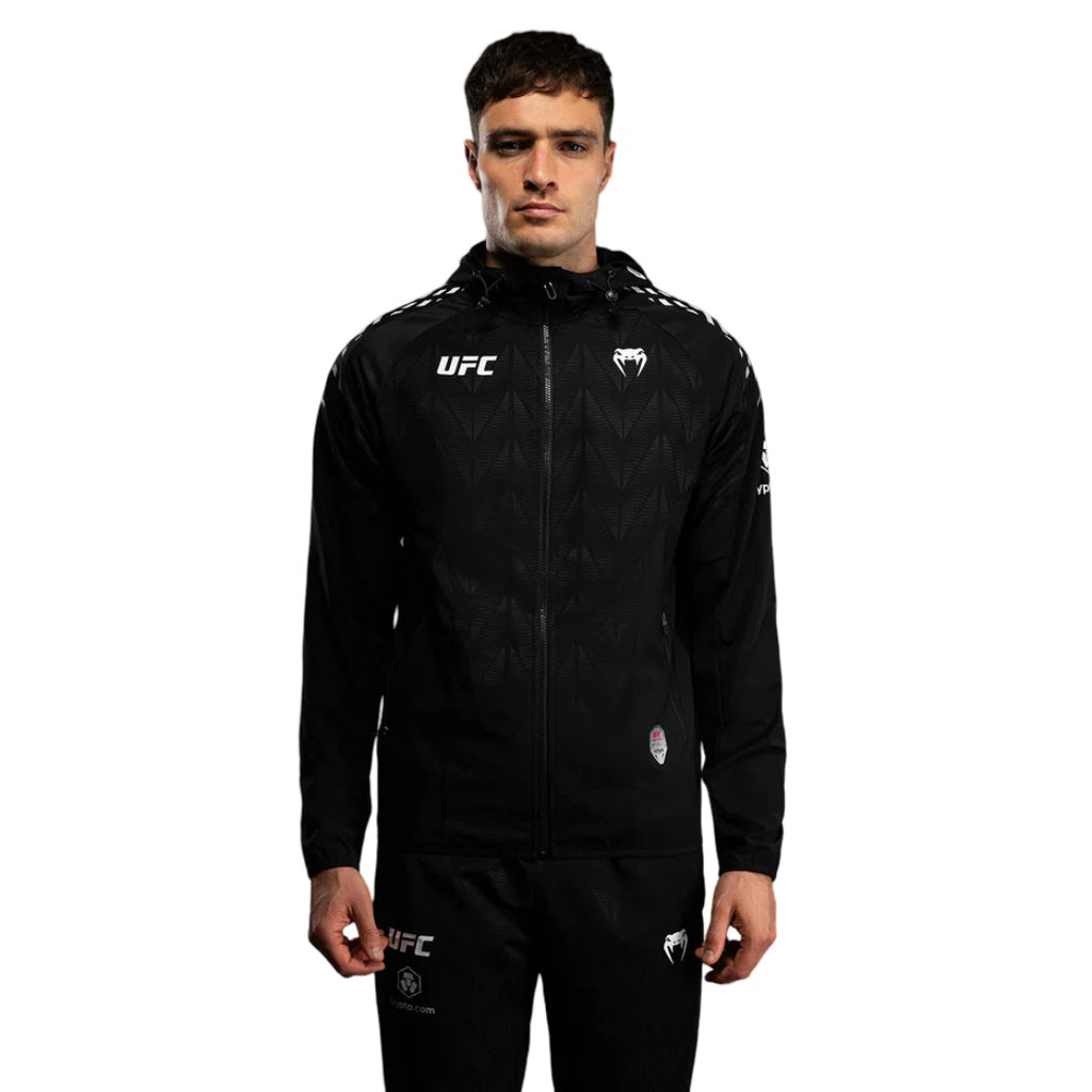 UFC ZENITH BY VENUM FIGHT NIGHT MENS HOODIE BLACK/WHITE – Combat Sports ME